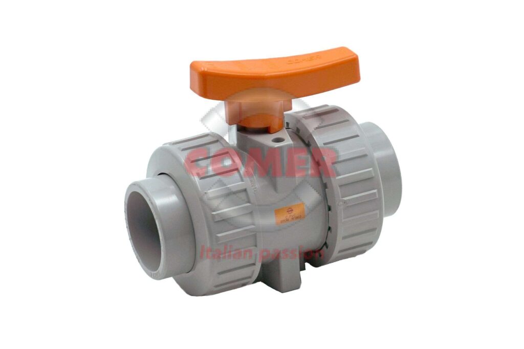 C-BVI10 - C-PVC Industry Ball Valve With Female Plain Ends | Comer